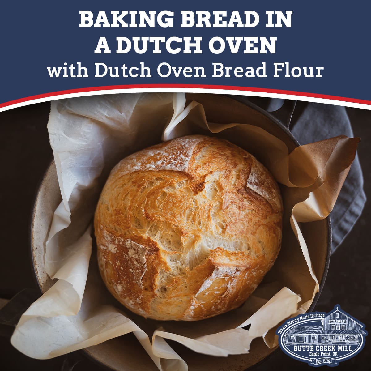 Dutch Oven Bread Flour - Butte Creek Mill